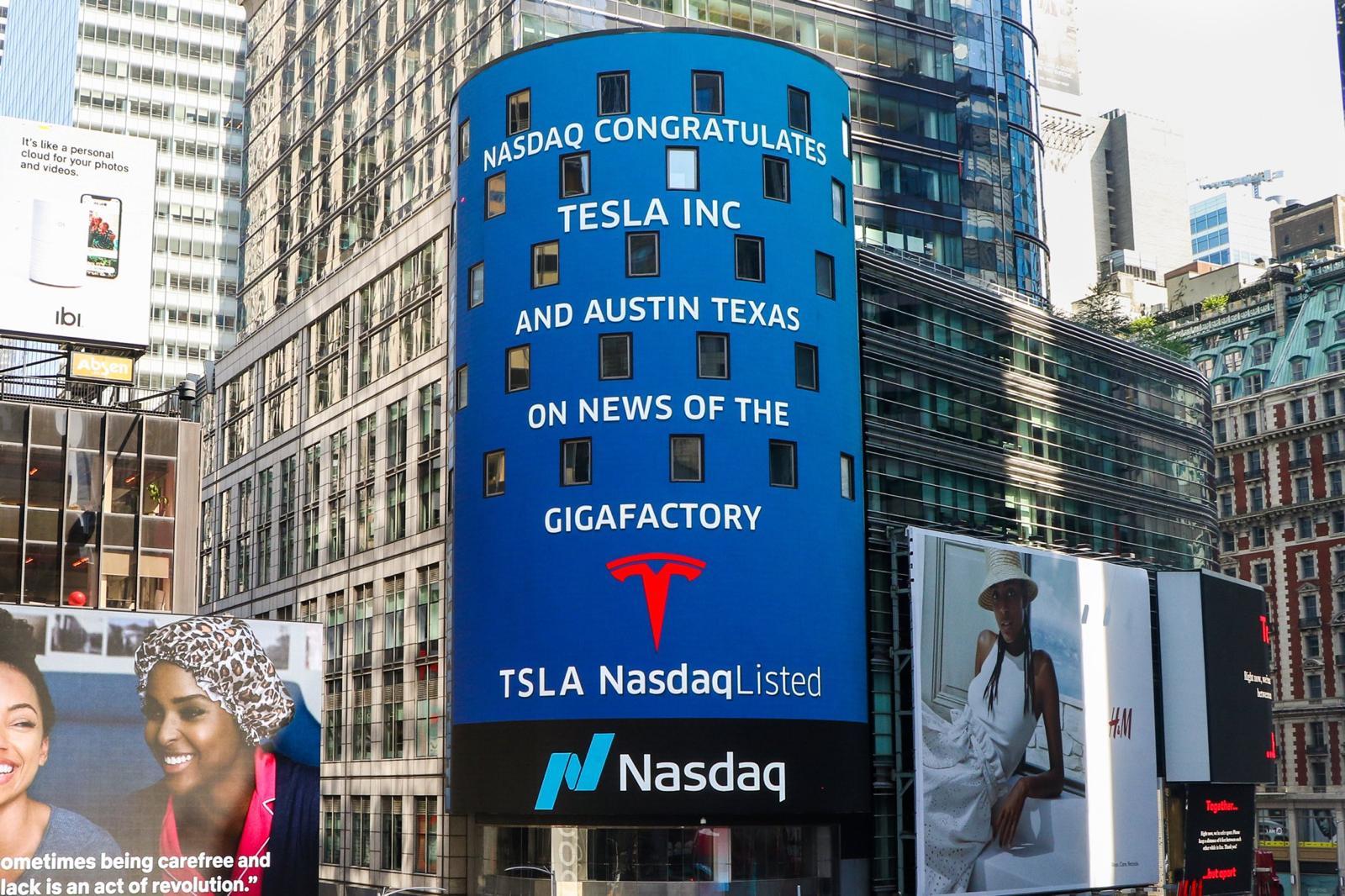 NASDAQ Congratulates Tesla and Austin Texas on New Gigafactory ...