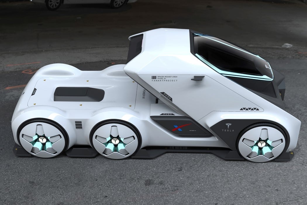 A Tesla Eighteen-Wheeler for Space? Why Not? – ilovetesla.com