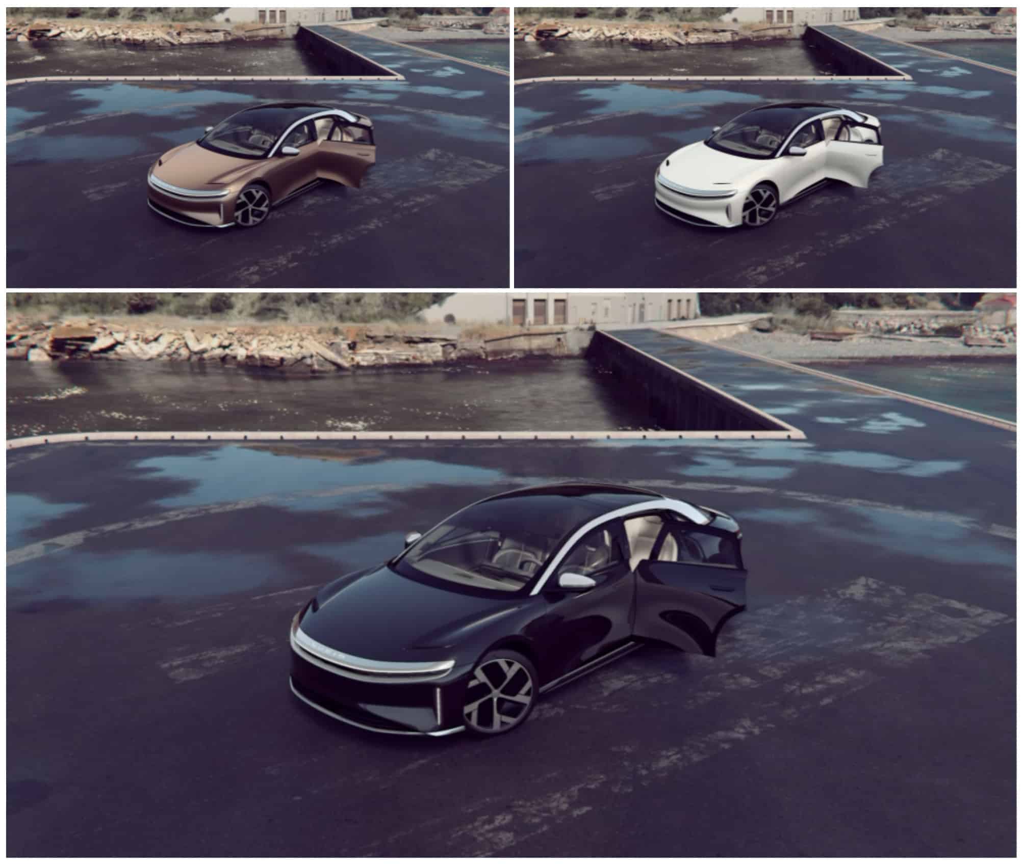 Lucid launches Air electric sedan, unveils design studio and full specs ...