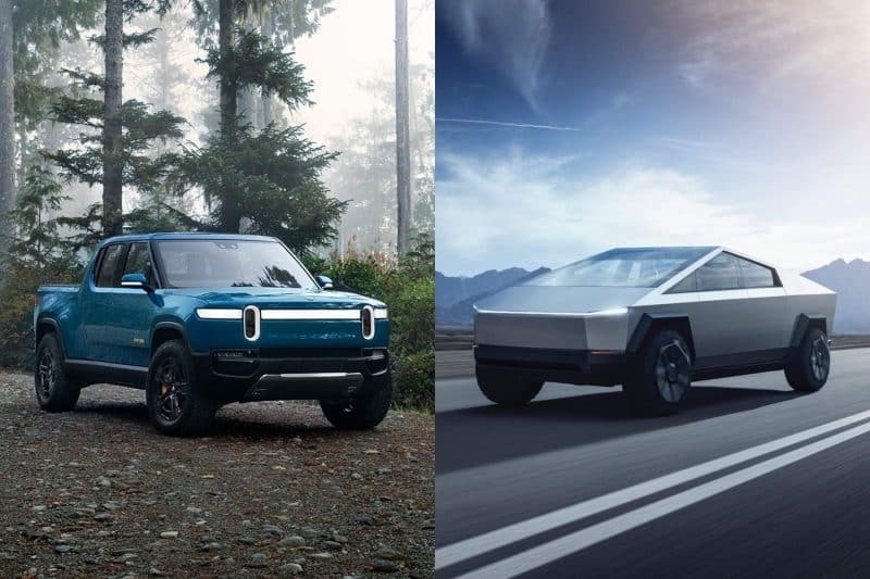 Tesla Cybertruck Dual Motor vs Rivian R1T – ilovetesla.com