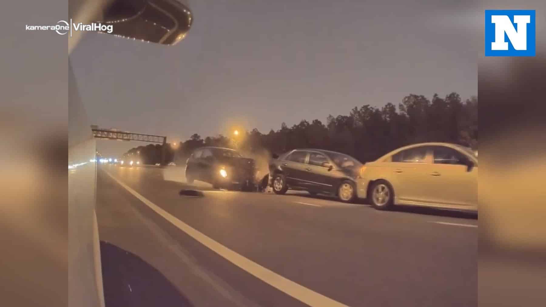 Tesla Autopilot avoids accident the human driver couldn't see coming ...