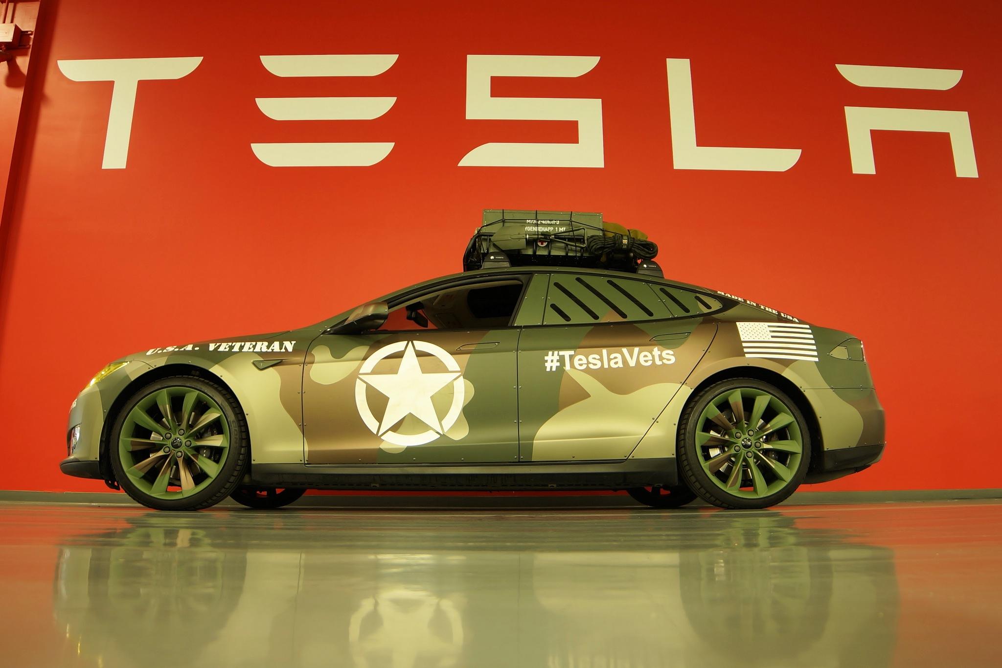 Tesla celebrates Veteran's Day: Here's how they honored military heroes ...