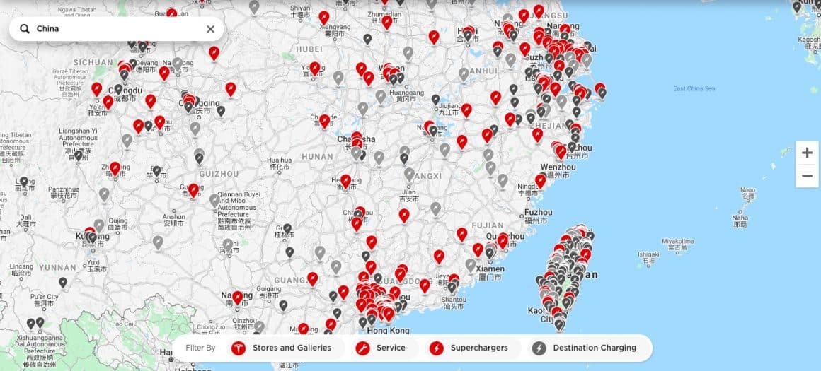 Tesla’s new Supercharger map hints at aggressive expansion for 2021 ...