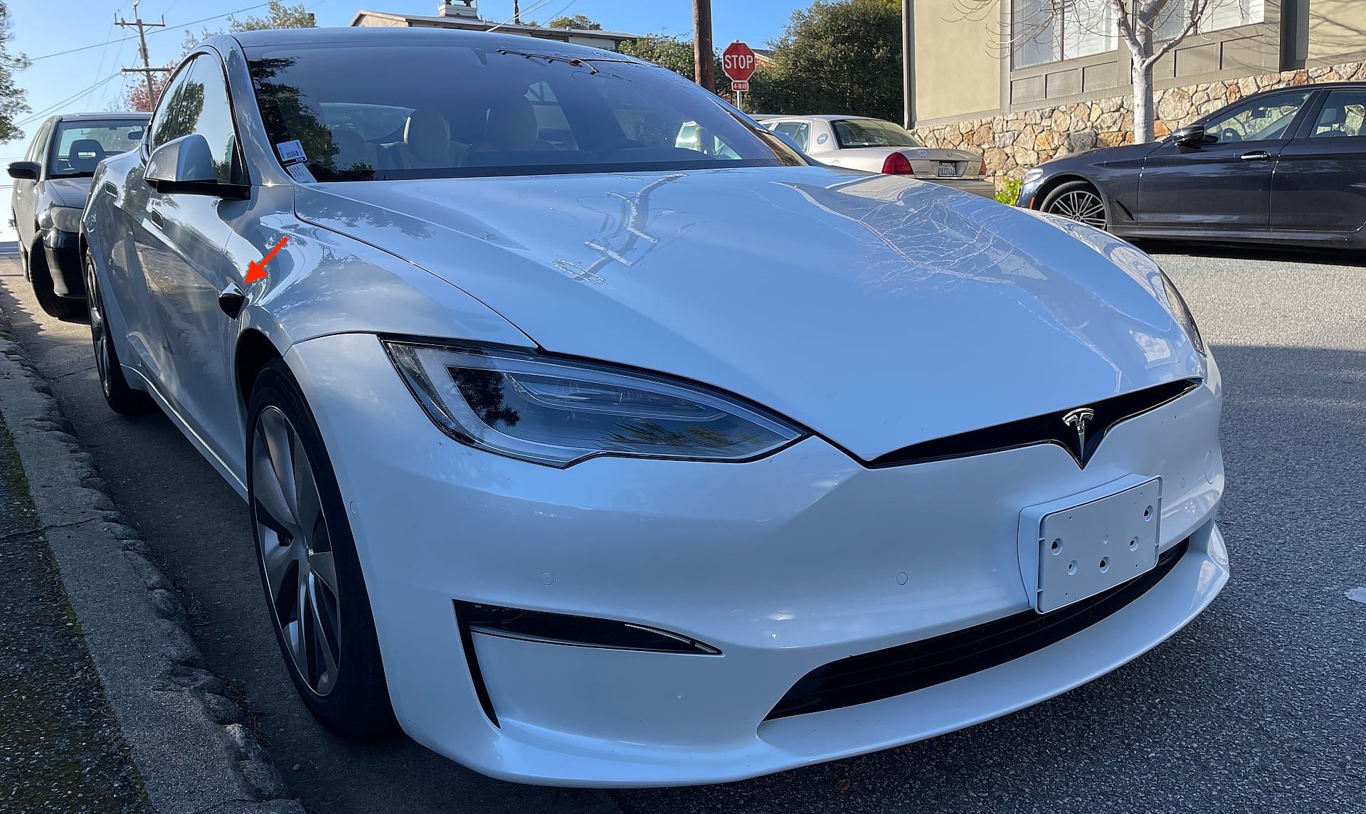 Tesla Model S refresh’s large side repeater cameras indicate intense ...