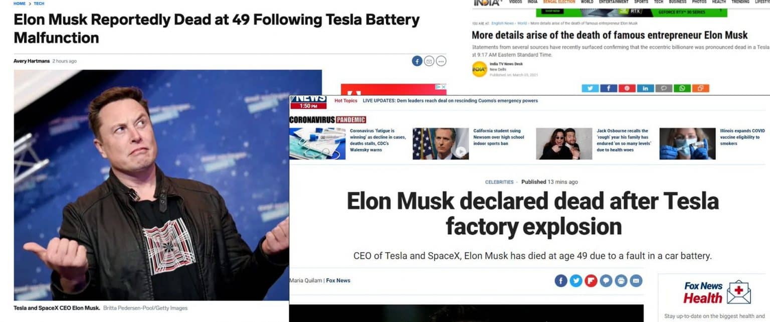 Ridiculous Elon Musk death hoax trends on Twitter, gets debunked ...