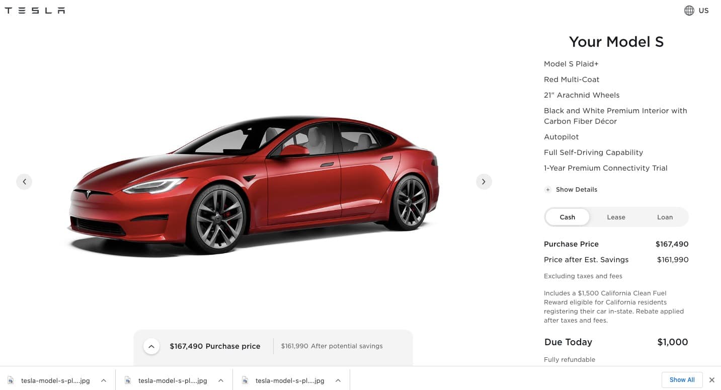 Tesla Model S Plaid+ gets a $10,000 price increase – ilovetesla.com