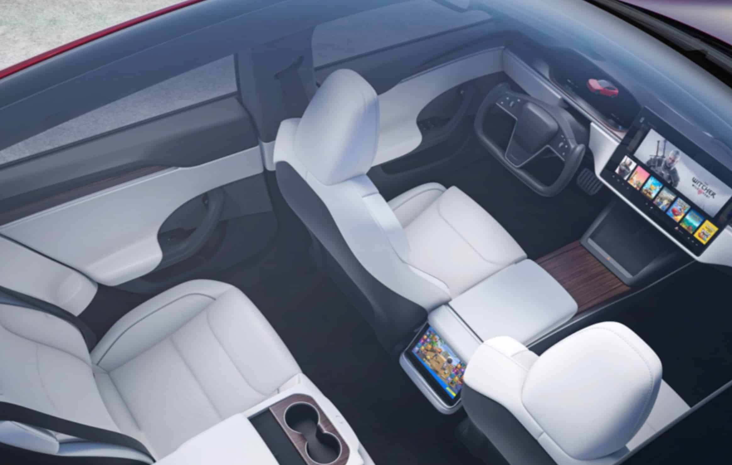 Tesla’s Elon Musk posts update on Model S Plaid’s seating options ...