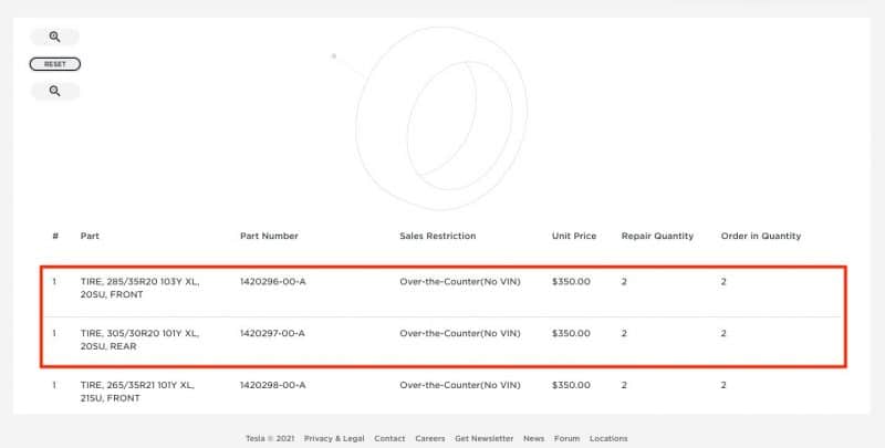 Tesla hints at Model S Plaid “Track Package” with large Zero G wheels ...