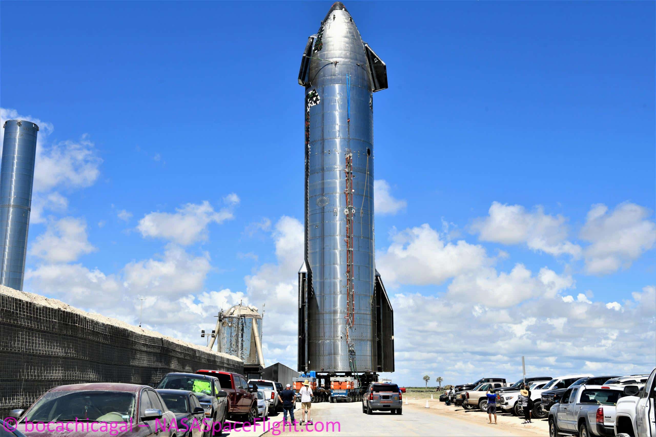 SpaceX’s first orbital Starship prototype prepares for proof tests ...