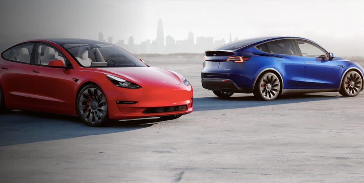 Tesla Model Y and Model 3 dominates by commanding about 2/3 of US EV ...