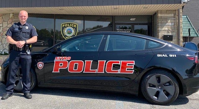 Nitro, West Virginia, Joins Police Forces With Tesla Patrol Car ...