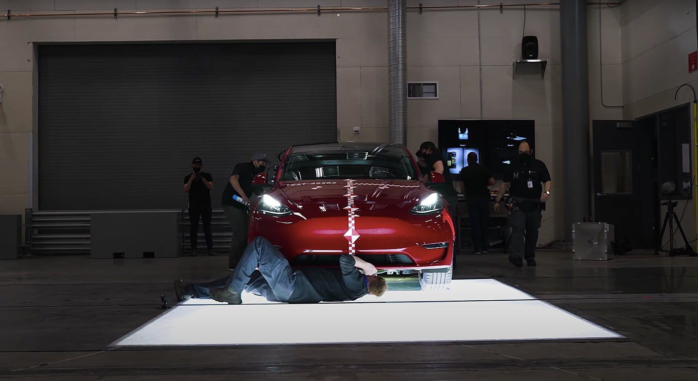 Tesla shares rare look into its crash lab and how its EVs are made ...