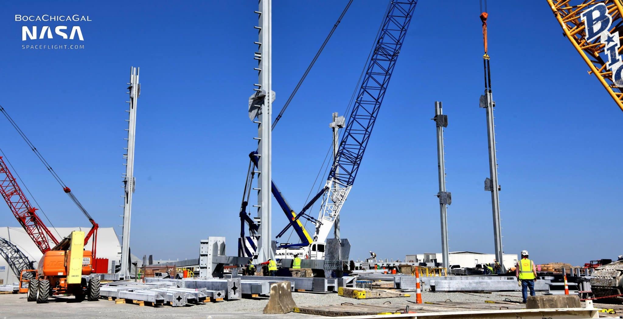 SpaceX begins assembling Starbase’s biggest manufacturing building yet ...