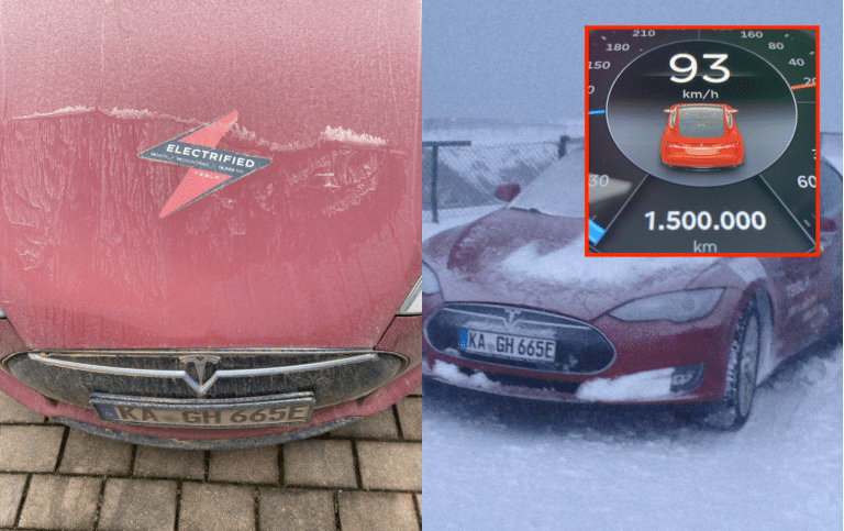 Legendary Tesla Model S high-mileage road warrior is going for its 1 ...