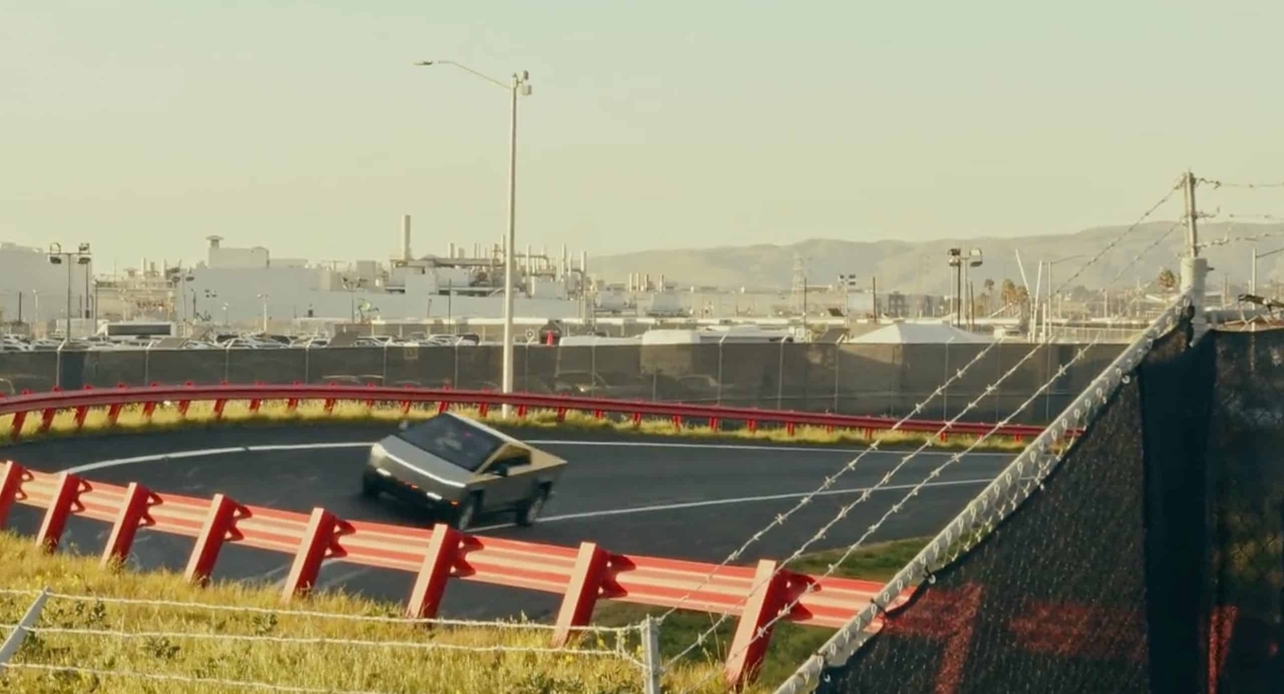 Tesla continues Cybertruck tests around the Fremont Factory ...