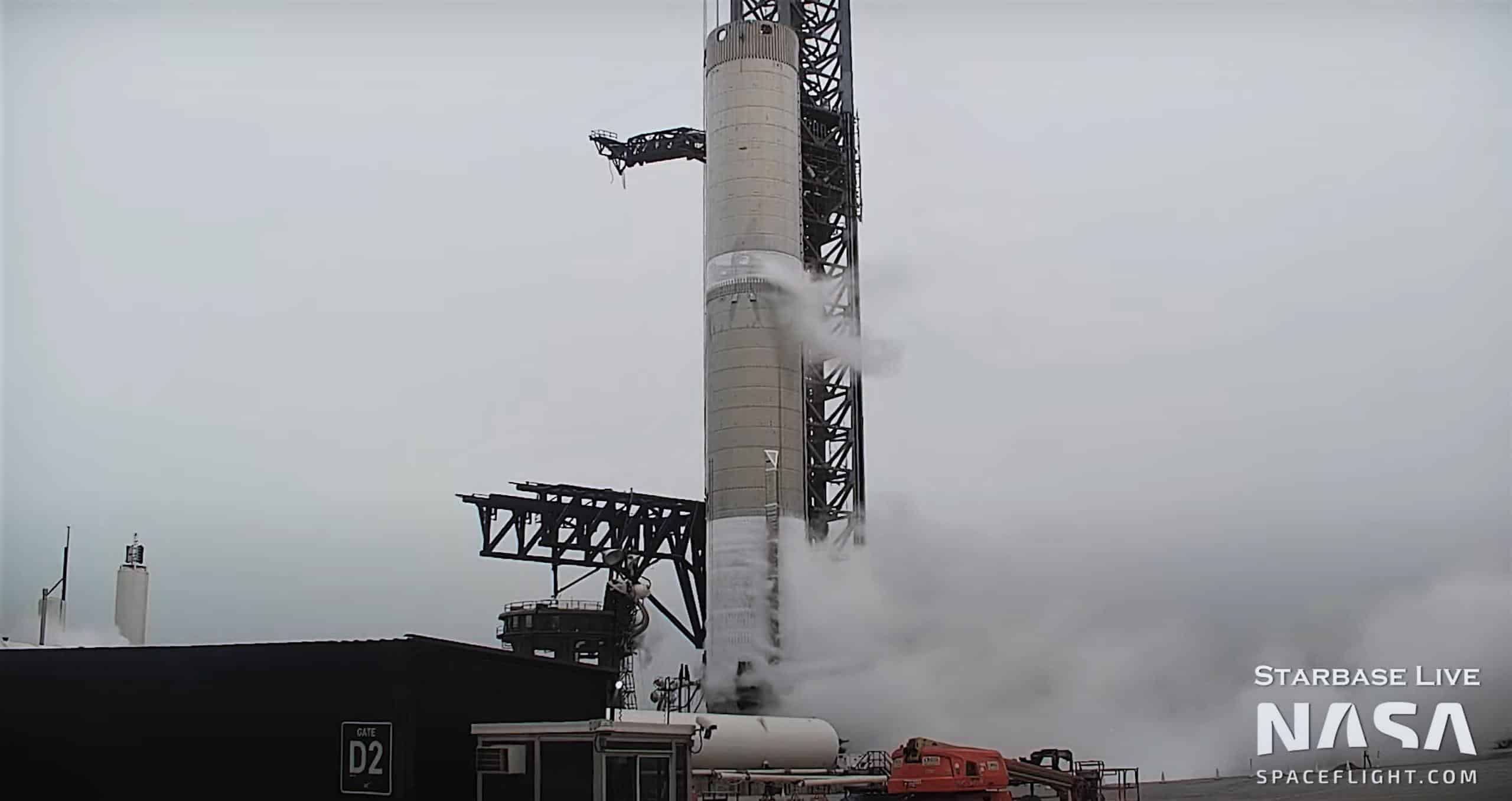 SpaceX begins stress-testing upgraded Super Heavy booster – ilovetesla.com