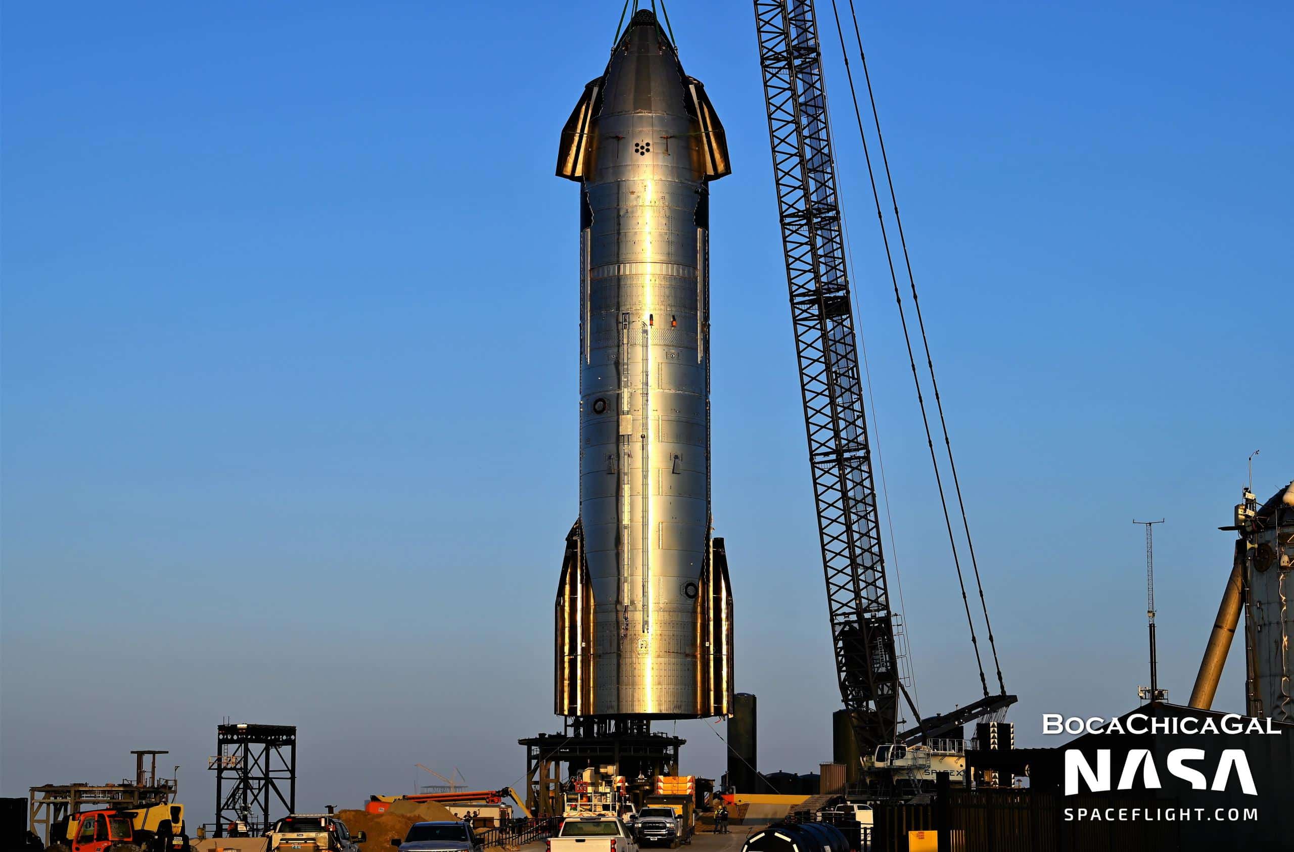 SpaceX Starship prototype returns to factory after simulated Raptor ...