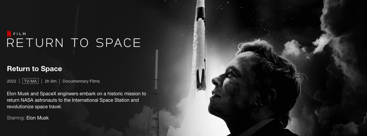 Return To Space documentary nominated for an Emmy – ilovetesla.com