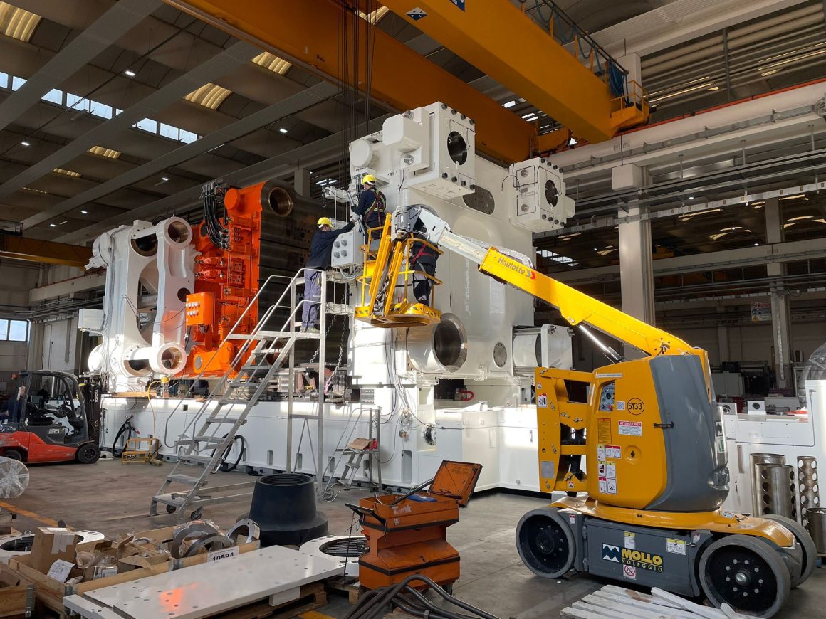 Tesla Giga Press supplier is assembling another giant contraption ...