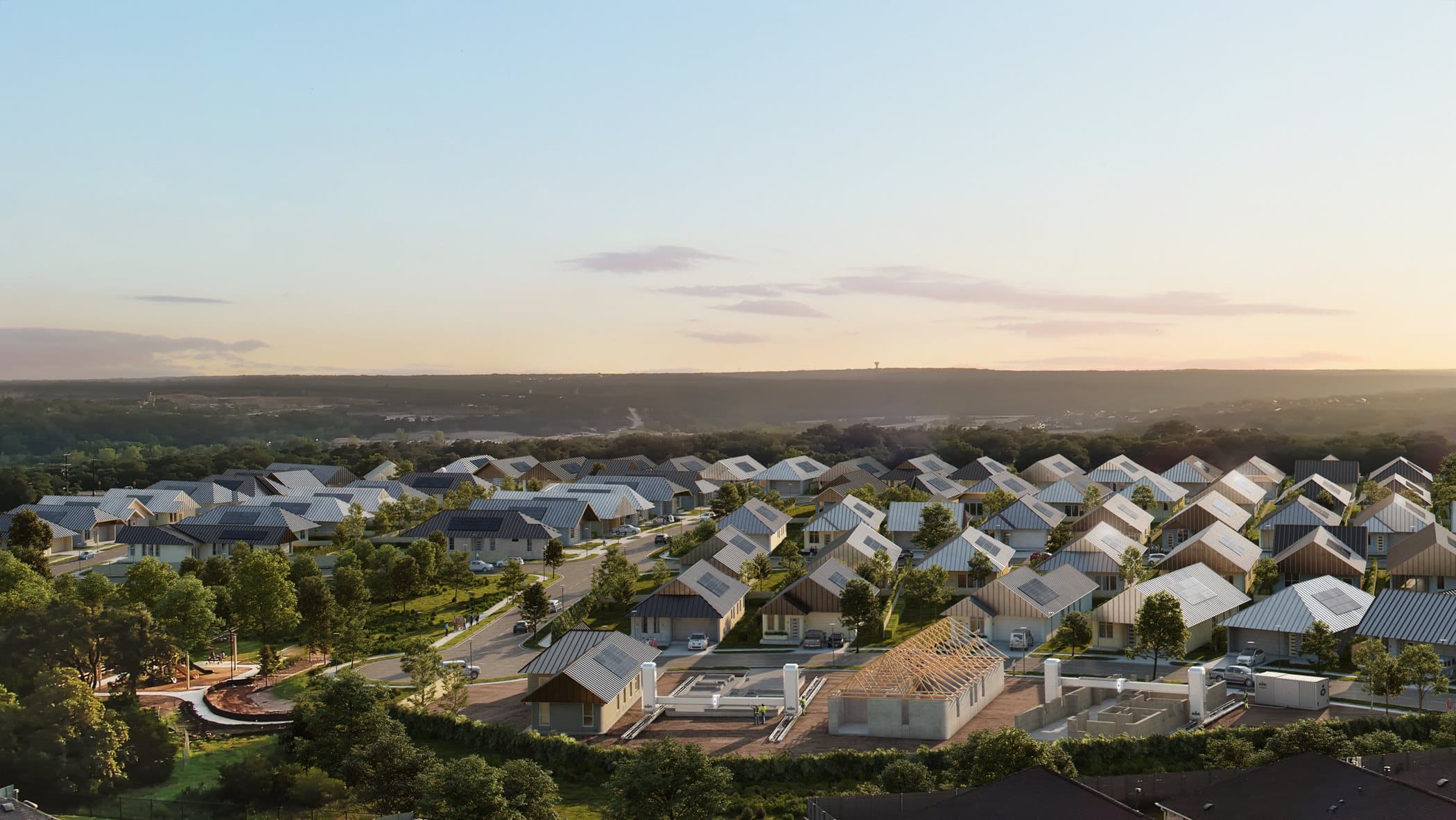 The Boring Company is building a housing project with quirky street ...