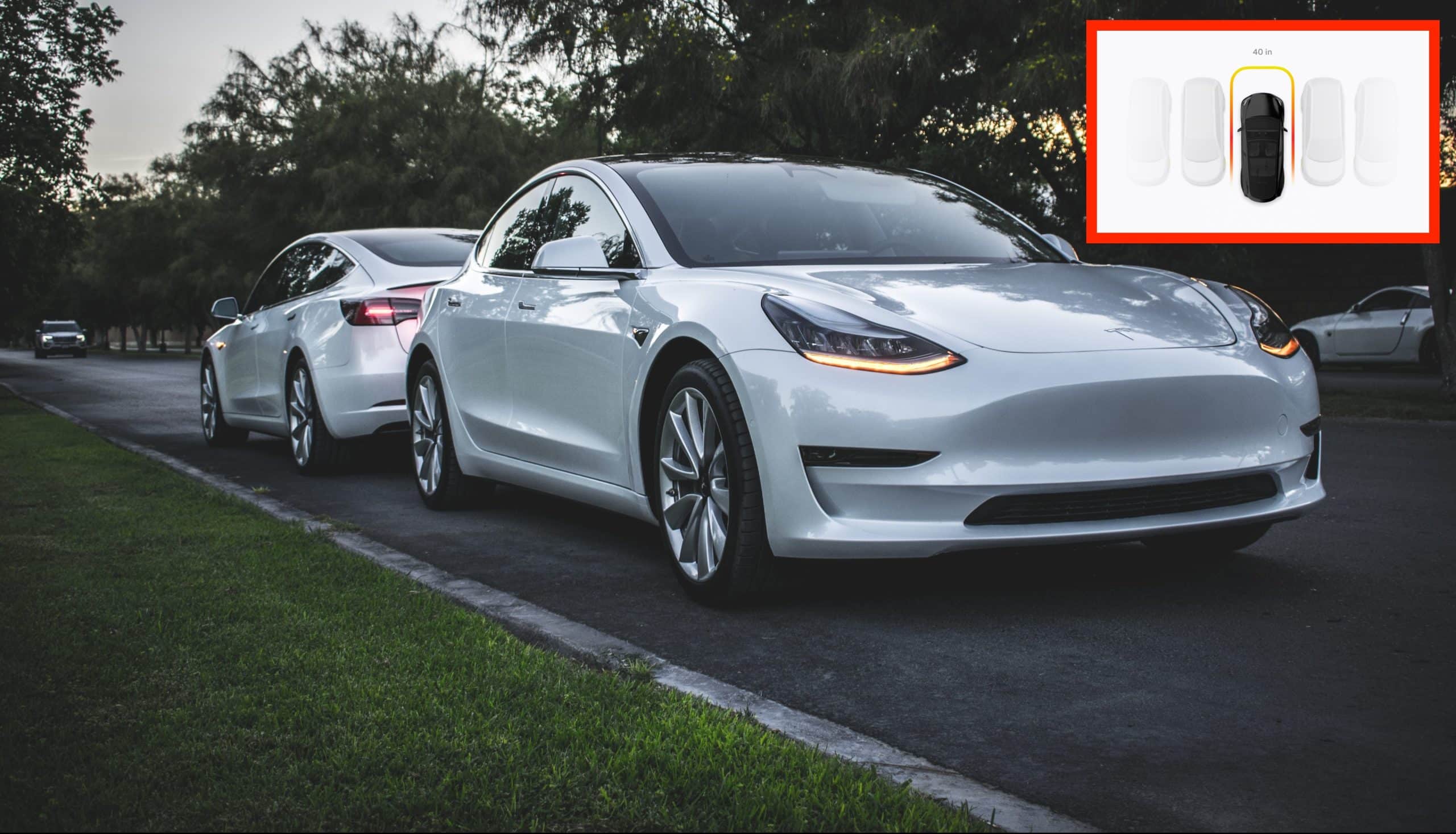 Tesla rolls out Park Assist measurement for vision-only cars with 2022. ...