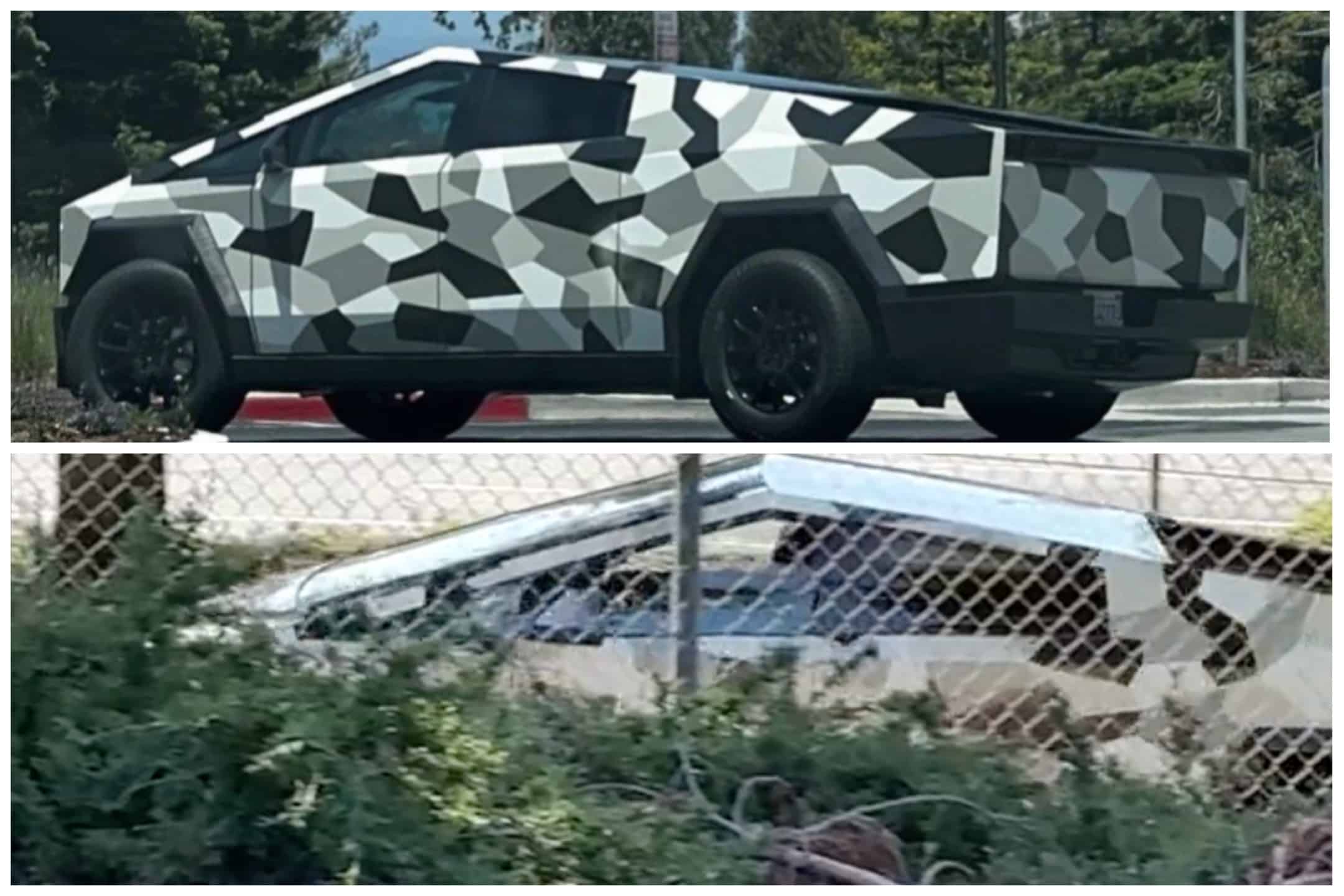 Tesla’s camo-covered Cybertruck continues to make appearances ...