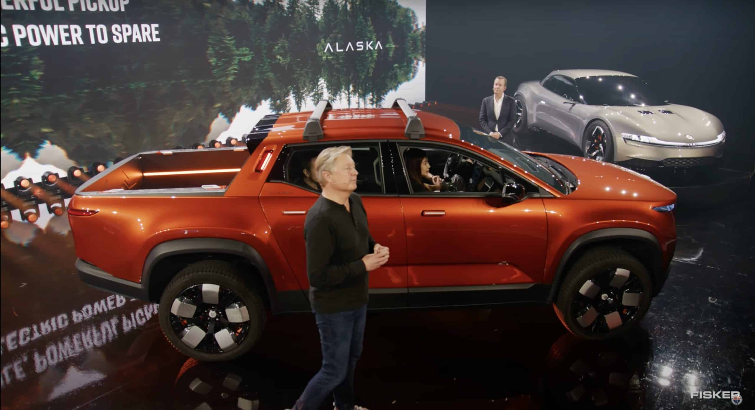 Fisker Reveals Alaska Pickup with a Starting Price of $45,400 and a Bed ...
