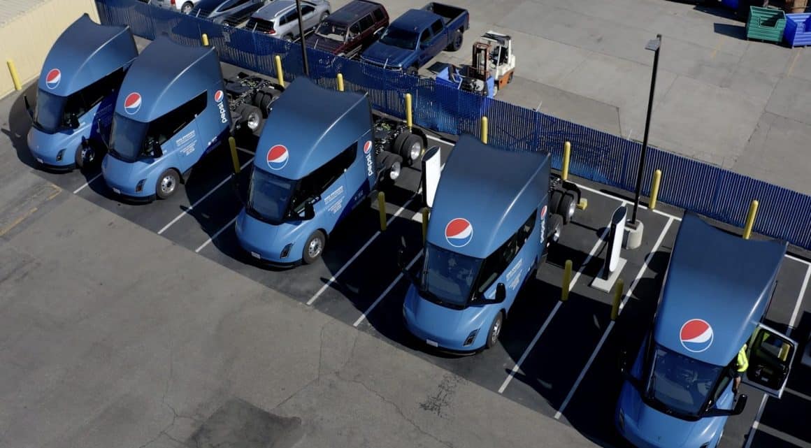 Pepsi Outlines Tesla Semi Fleet's Contribution to Achieving ...