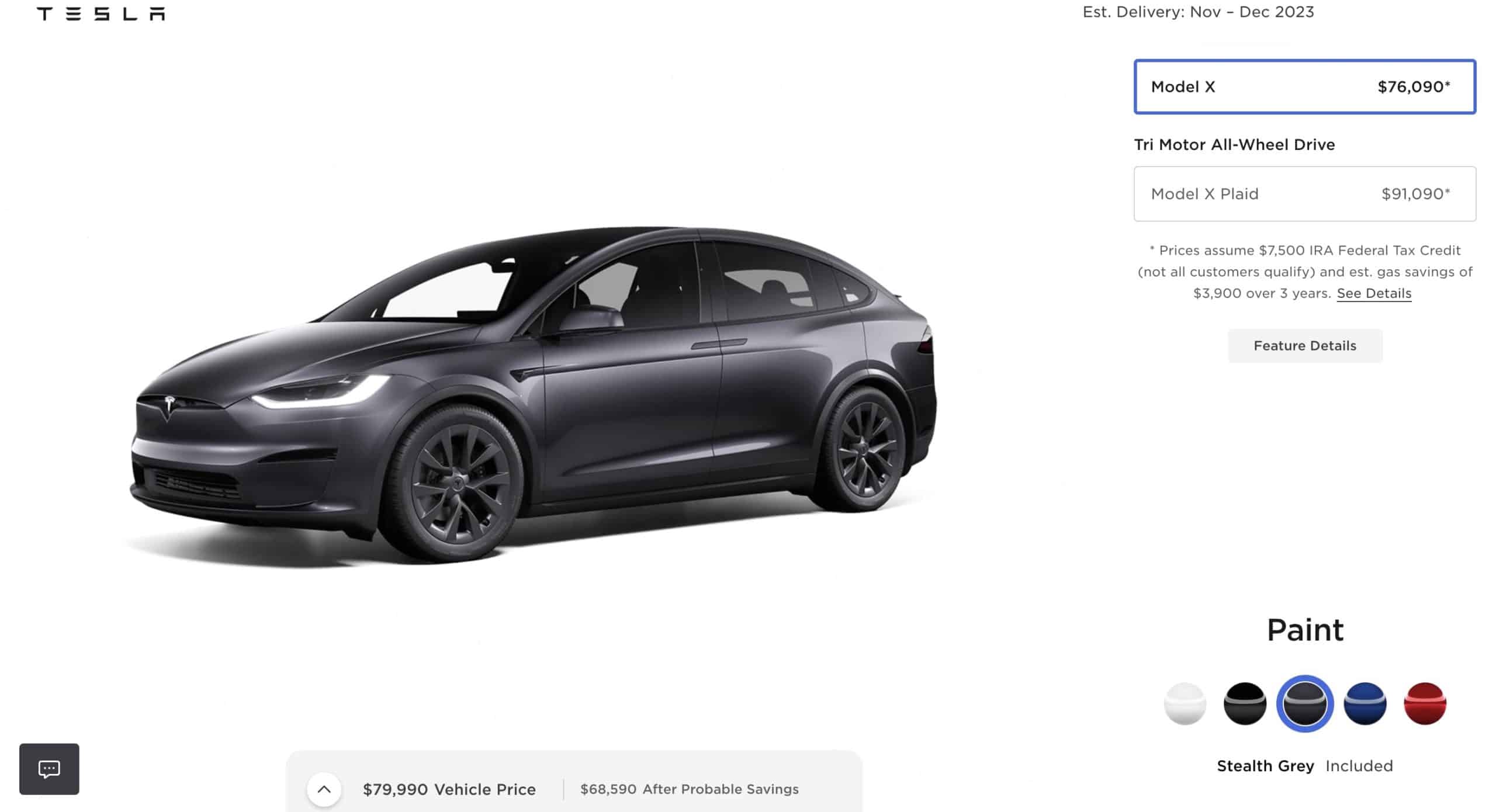 Tesla launches Stealth Grey for Model S/X – ilovetesla.com