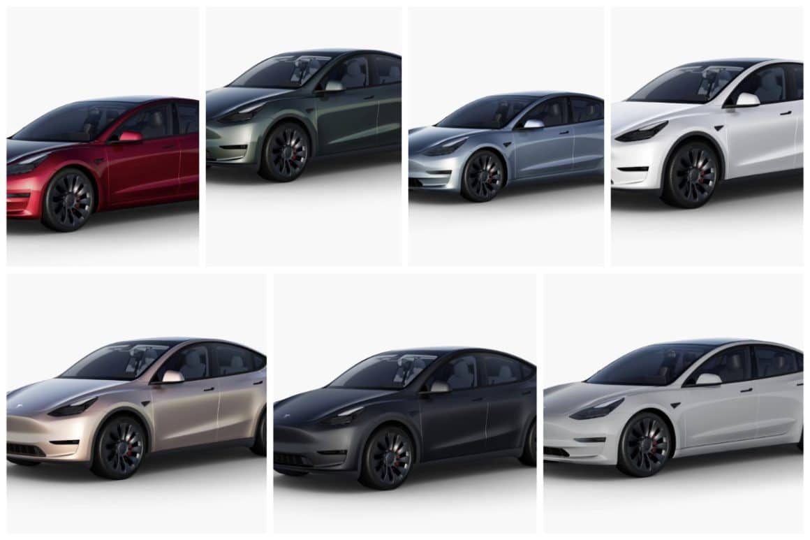 Tesla launches wraps for Model 3 and Y in seven new colors – ilovetesla.com