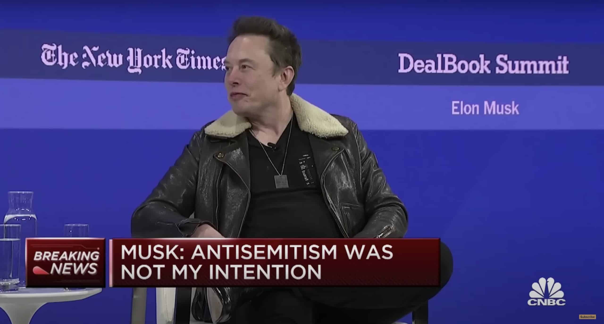 Elon Musk Offers Apology for Supporting Anti-Semitic Tweet, but Remains ...