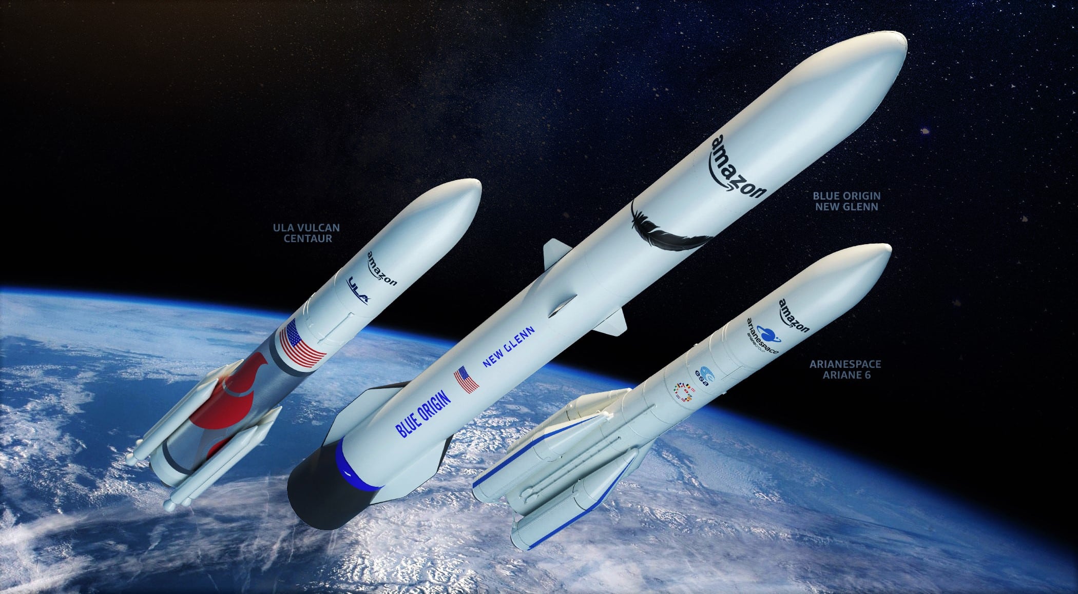 Amazon Secures Three SpaceX Launches for Project Kuiper – ilovetesla.com