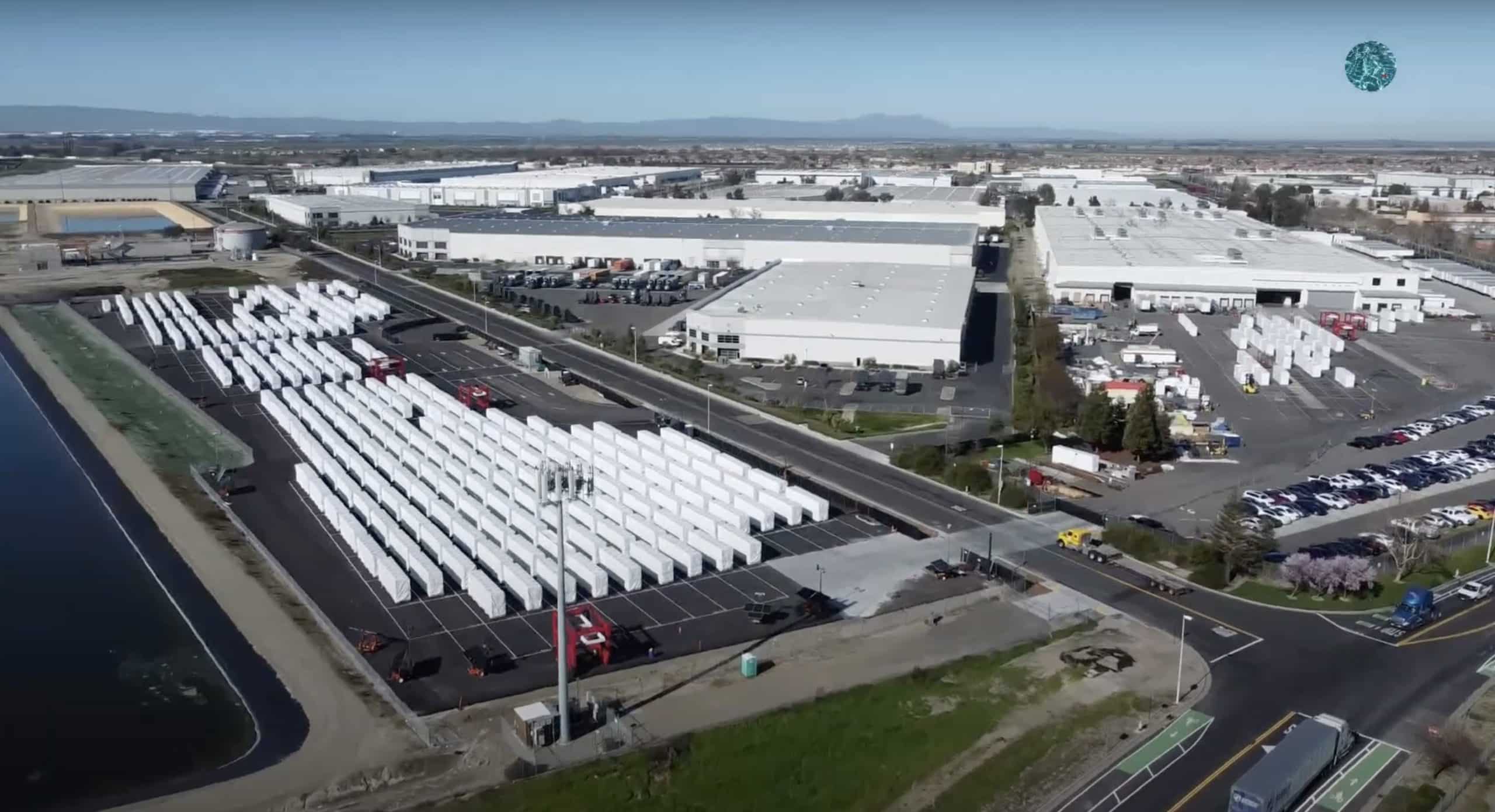 Tesla's Lathrop Megafactory Spotted with 331 Megapack Batteries ...