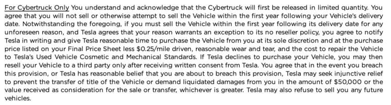 Understanding Tesla's No-Resale Agreement: Implications for Cybertruck ...