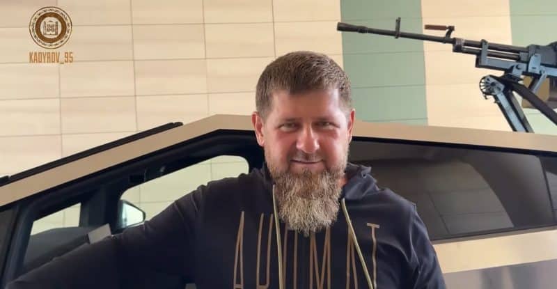 The Cyberbeast: Chechen Leader's Modified Tesla Cybertruck and Its ...