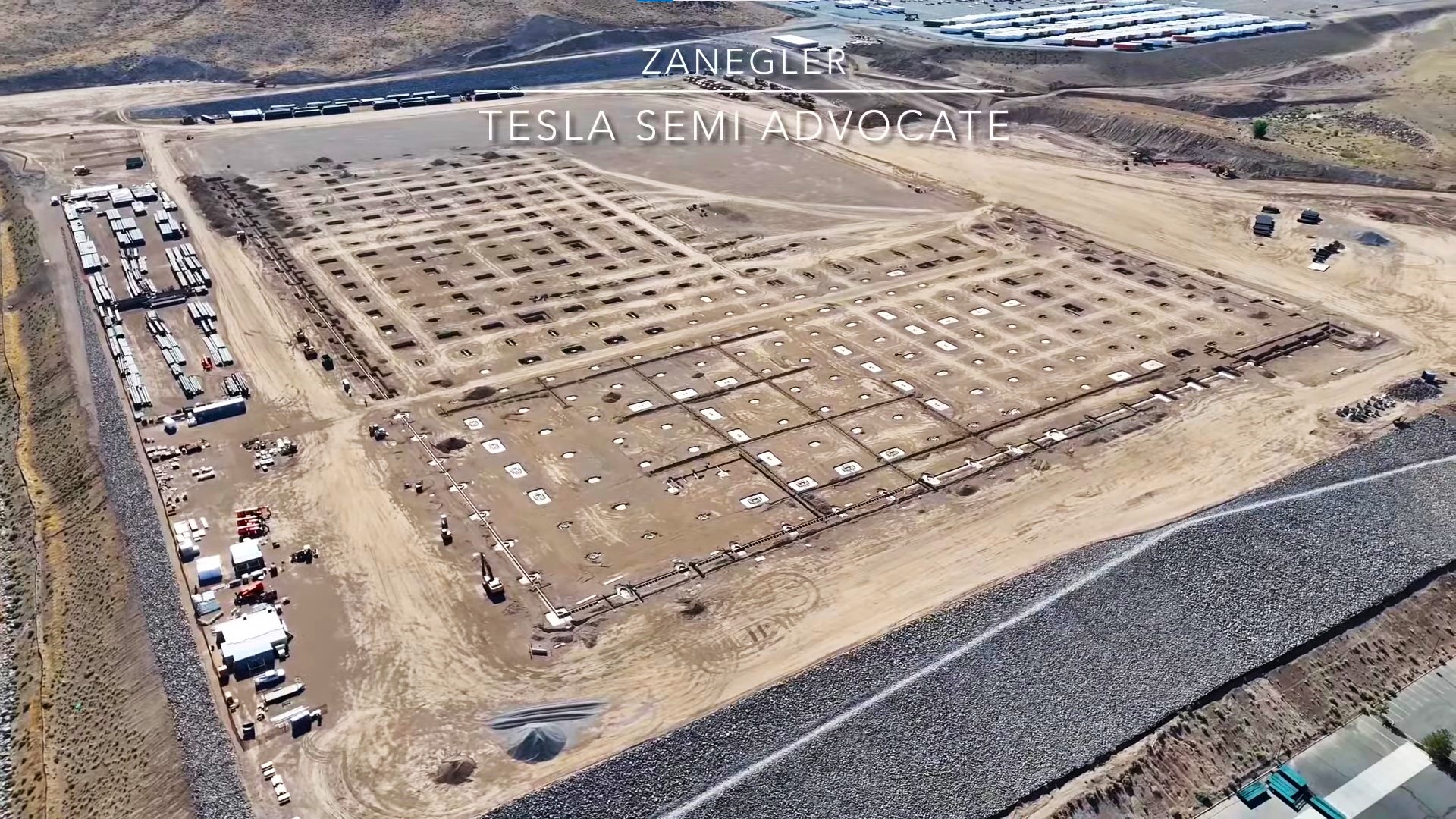 Breaking Ground: Tesla's Semi Factory Near Giga Nevada Unfolds ...