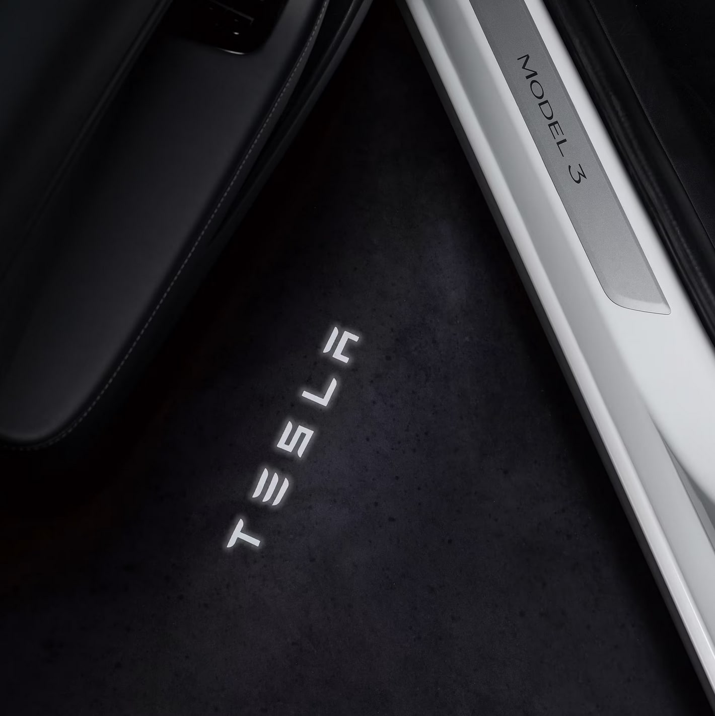 Shed Light on Style: Tesla's Latest Projection Lights for Model 3 and ...