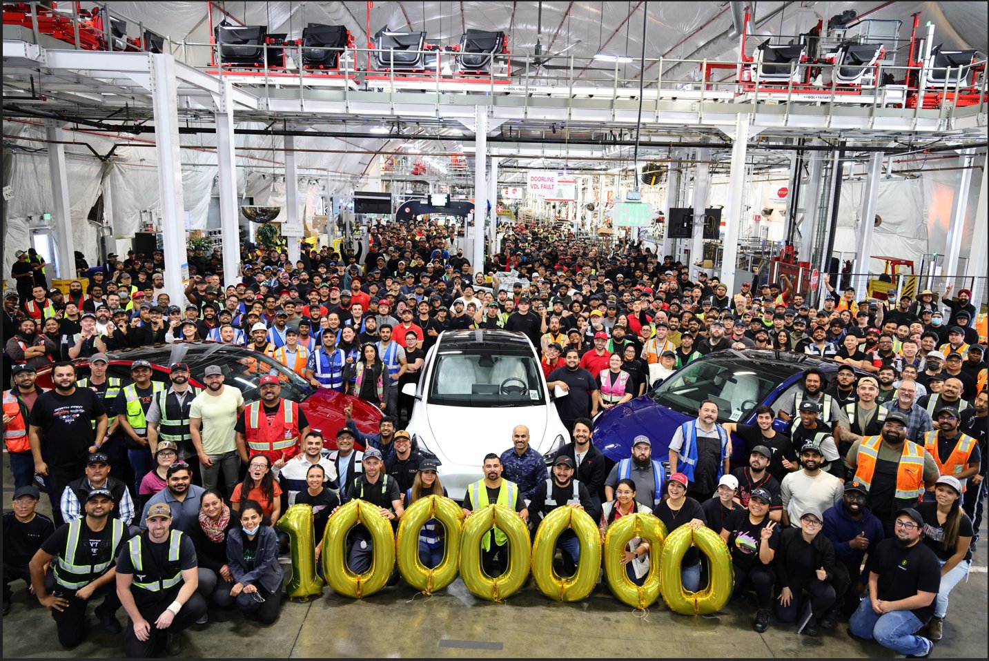 Celebrating a Milestone: Tesla Fremont Factory's 1 Millionth Model Y ...