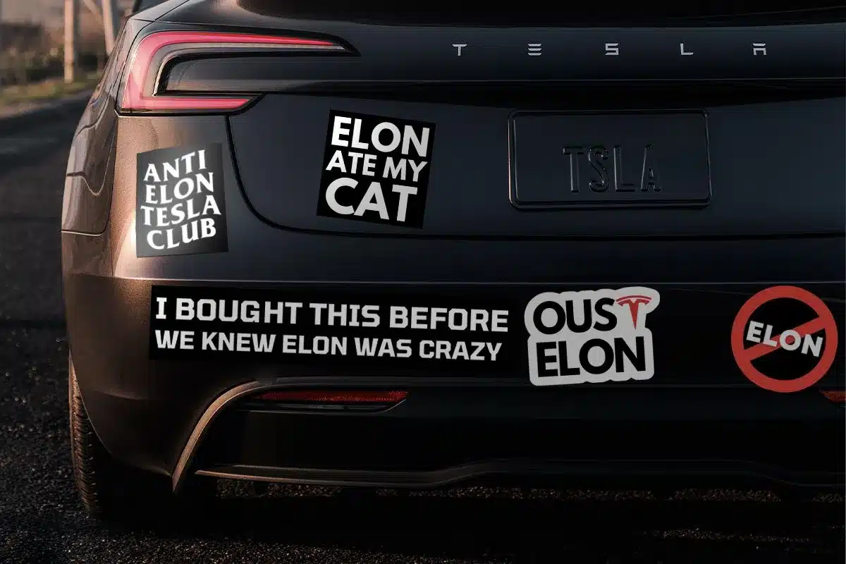 Riding the Wave of Discontent: The Rise of Anti-Elon Musk Bumper ...