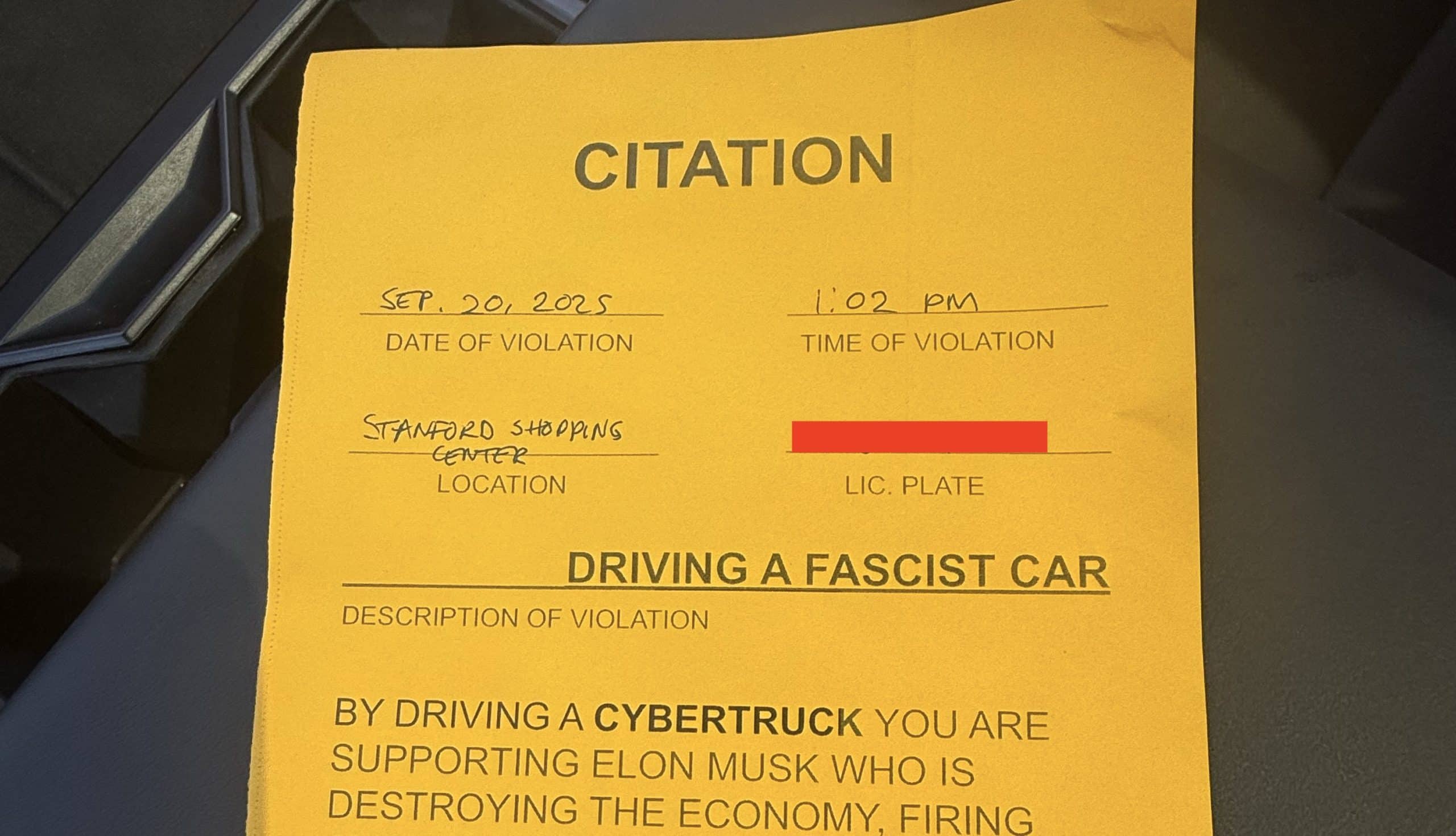 The Ironic "Citation" of Tesla's Cybertruck: A Lesson in Misguided ...