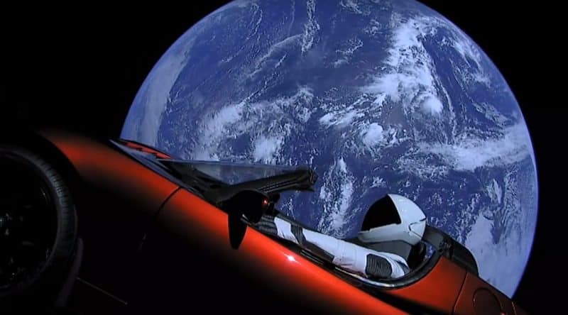 Seven Years On: The Tesla Roadster's Cosmic Legacy and the Explosive ...